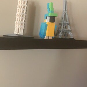 Minecraft Diamond Pickaxe Wall Decor | Etsy