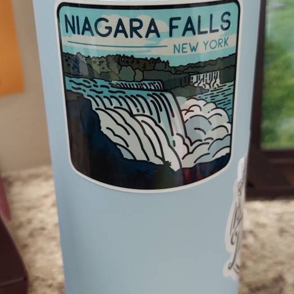 Niagara Falls Sticker: Glossy Vinyl National Park Decal - Etsy