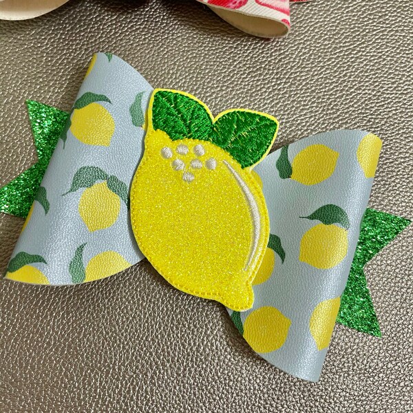 Lemon Felties | Glitter Lemon Felties | Citrus Felties | Fruit Felties ...