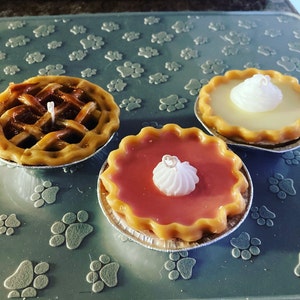 3-inch Pie Candles - Etsy
