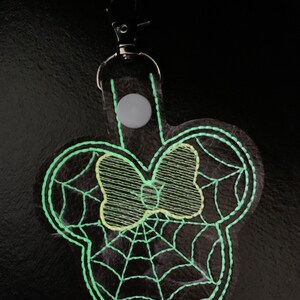 Moon Key Fob and Dangle Set Digital Embroidery File 4x4 in - Etsy