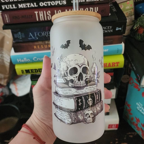 Mom Tarot Card Glass Tumbler Cup | Mom Libbey Iced Coffee Cup | 16 Oz ...