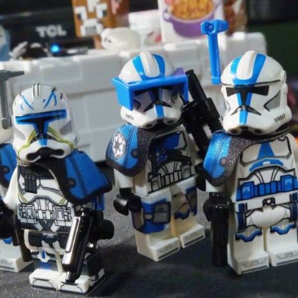 4 CUSTOM Printed Pauldrons for Your LEGO STARWARS Stormtroopers or ...