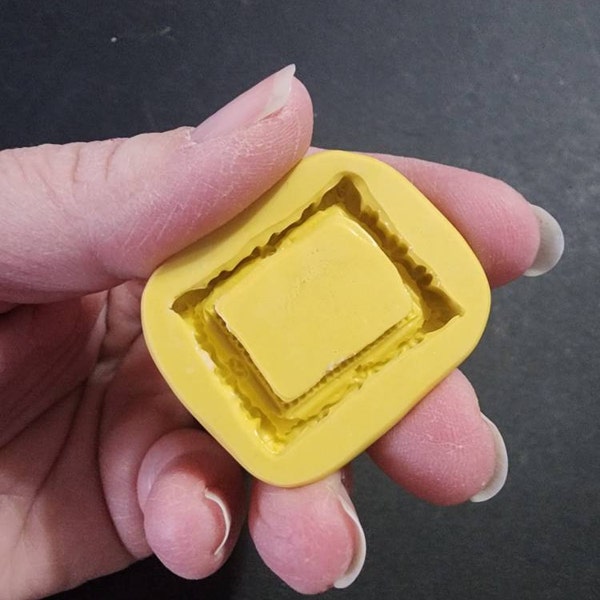 MINIATURE Picture Frame MOLD Silicone Doll House 1 12 Scale 1:24 1/2 ...