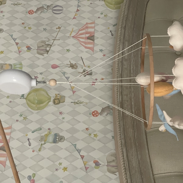 Music Box Baby Mobile Rotating Music Mechanism for Crib Mobile Baby ...