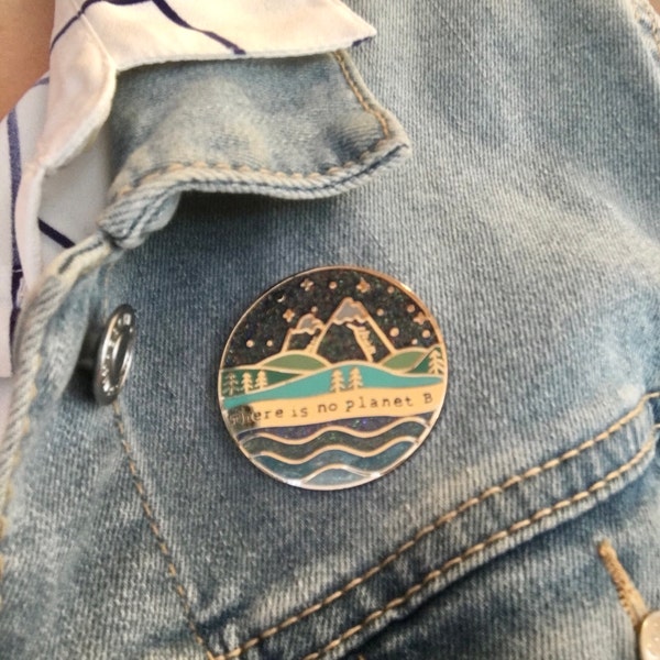 PRIDE 5 PIN SET | He She Gender Identity Fluid Nonbinary They Them His ...