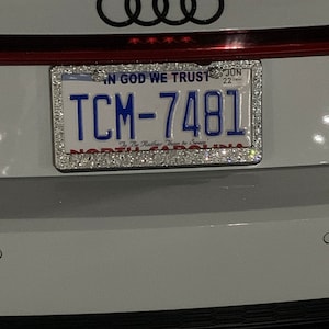 Lexus Crystal Sparkle Auto Bling Rhinestone License Plate | Etsy