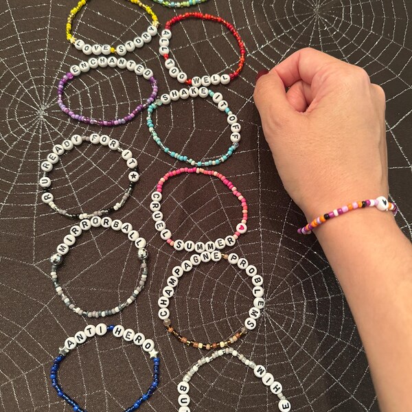 Custom Valentines Day Friendship Bracelets - Etsy