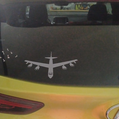 B-52 Decal Front Down B52 Stratofortress buff Decal, B-52 Sticker, Buff ...