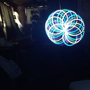 CRYSTAL BLISS L.E.D. Orbital Spinning Rave Trip Toy by - Etsy