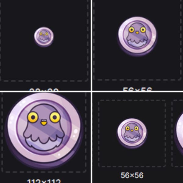 Kawaii Food Themed Feet Licking Potato Animated Emote for Twitch and ...