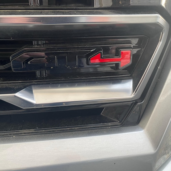 AT4 Overlay Emblems Fit 2023-2026 GMC Sierra 1500 AT4 - Etsy