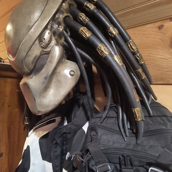 Bio Helmet Classic Predator With Dreadlocks - Etsy