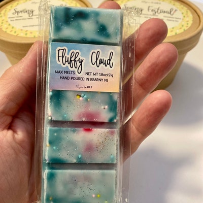 Cotton Candy Snap Bar Wax Melt, Cotton Candy Scent, Strong Scented Wax ...