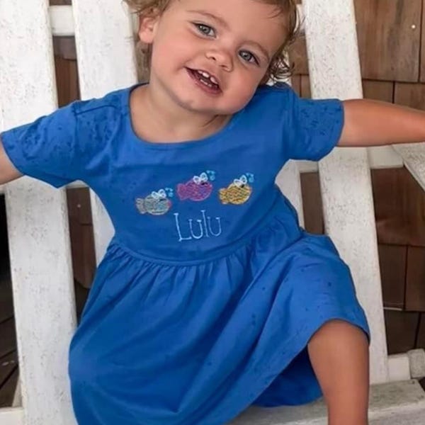 Preppy Girl Monogram Frame Embroidery - Etsy