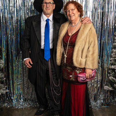 Men's Silver Double Zoot Suit Chain Gangster Swing Nice Quality. Heavy ...