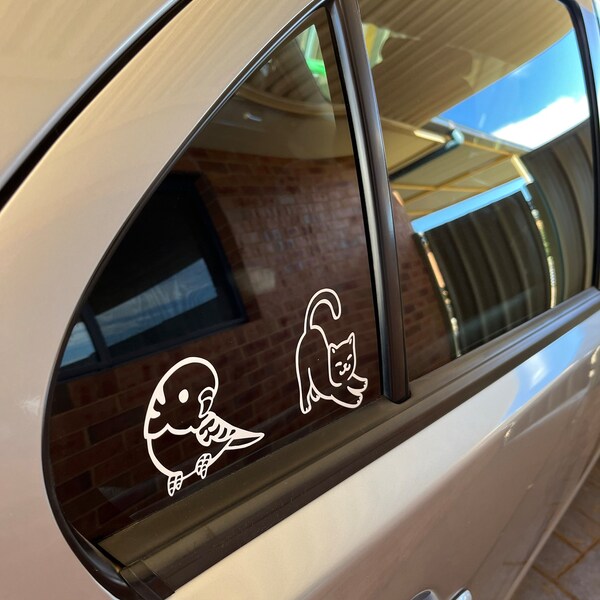 T-rex Vinyl Sticker Car Accessory Car Decal Funny Aesthetic Cute Car ...