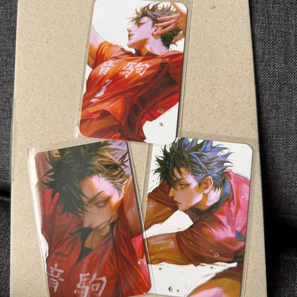 Photocard Oikawa Kageyama Haikyuu! (set 3ea) - Etsy