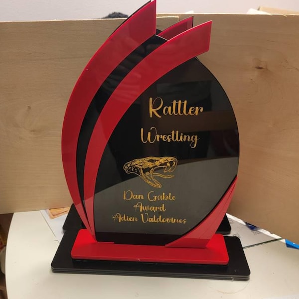 2025 Award Trophy Laser Cut Files, Wood Award Svg Files, Vector Files ...