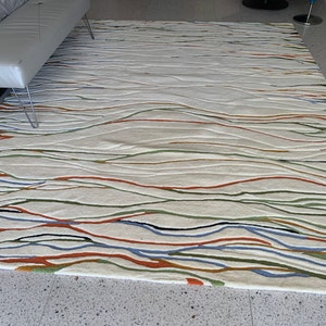 Bespoke Minimalist Bohemian Handmade Designer Rug Custom - Etsy