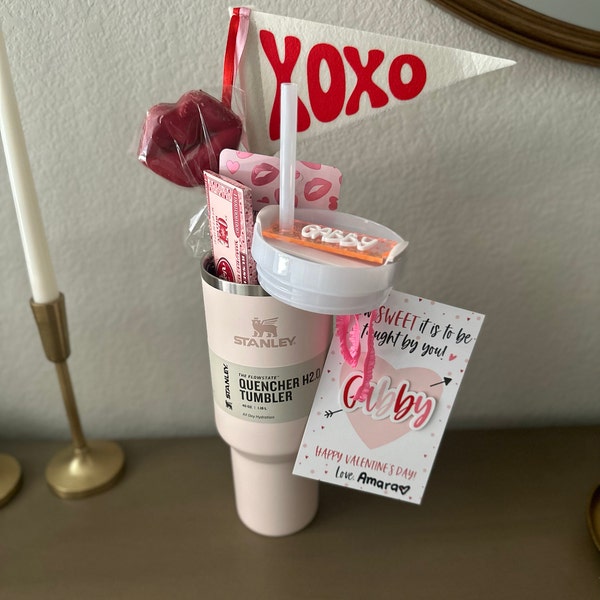 Custom Teacher Valentines Day Sticker + Valentines Gift for Teacher ...