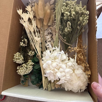 Bridal Bouquet Nightfall Wedding Bouquet Boho Dried Flower Bouquet ...