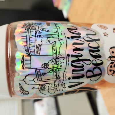 New Orleans Louisiana Skyline/landmark Sticker Mardi Gras - Etsy