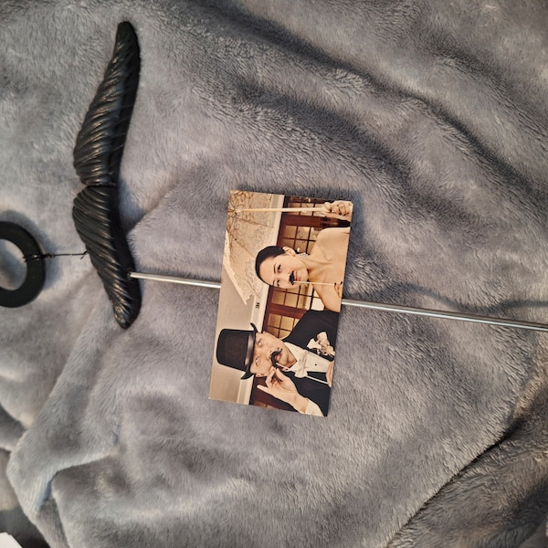 Mustache and Monocle Photobooth Prop - the Inquisitor - Etsy