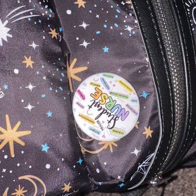 CUSTOM Cute Kids Lost Child Button Badge / Emergency Contact Details ...