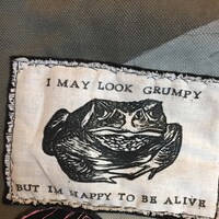 Handmade Toad Patch Iron on Toad Patch Sew on Toad Patch Frog Patch ...