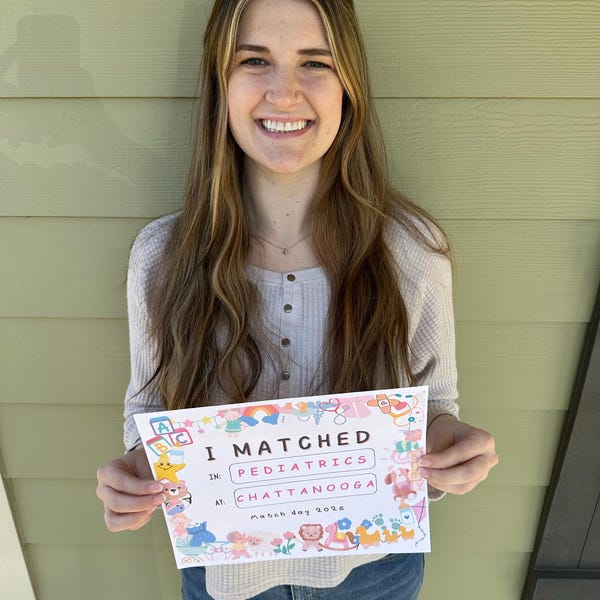 Match Day Sign 2025 for the Residency Match (digital File ...