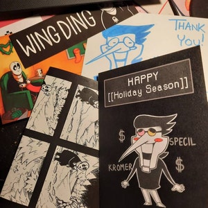 WING DING Button Badges Set of 4 1 | Etsy