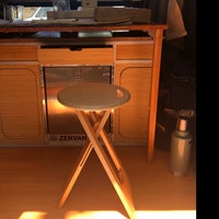 Folding Stool or Side Table Musician or Artist Stool. Folding Chair ...