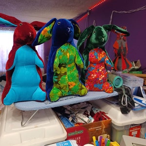 Velveteen Rabbit Sewing Pattern Bunny Rabbit Stuffed Animal Soft Toy ...