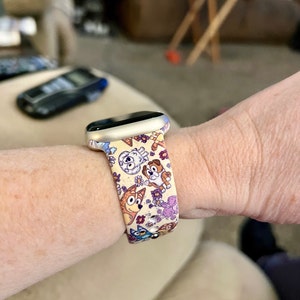 Apple Iwatch Floral Design. Apple Watch Band for All Series. - Etsy