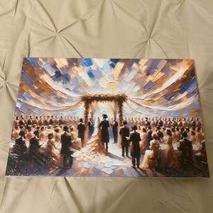 Simchat Torah Canvas Painting, Dancing With Bible Artwork, Jewish ...