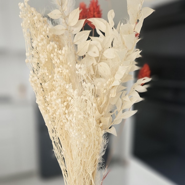 Autumnal Dried Flowers Little Mix Orange 1- 3- 5- 10 Stems,yellow,brown ...