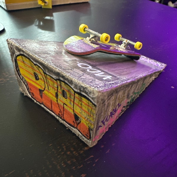 Fingerboard DIY Brick Ledge - Fingerboard Wood Obstacles and Ramps ...