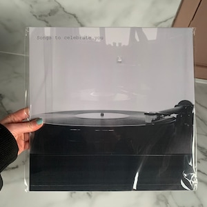 12 Vinyl Record Mixtape Two Sided, Black, Fully Custom Songs Your ...