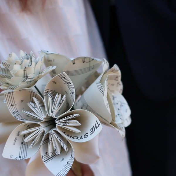 Sheet Music Custom Bouquet. CHOOSE YOUR SONG! Valentine's, Anniversary ...