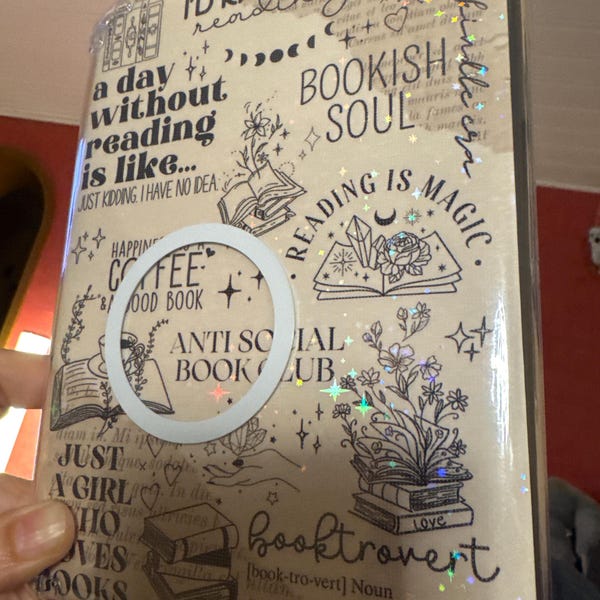 Kindle Insert Kindle Srickers Brown Paper E-reader Holographic Insert ...