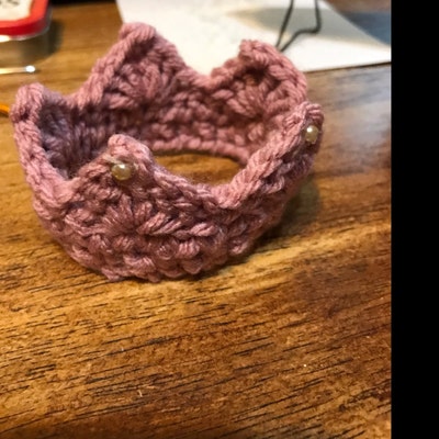 PDF Crochet Mini Crown Pattern Newborn - Etsy