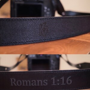 Engraved camera strap leather cross body wrist neck shoulder | Etsy