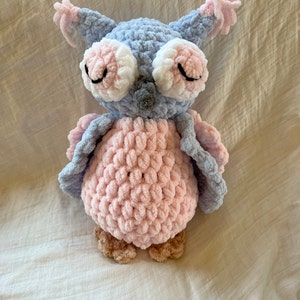 Pattern: Oakley the Owl Snuggler Pattern, Crochet Owl, Crochet Pattern ...