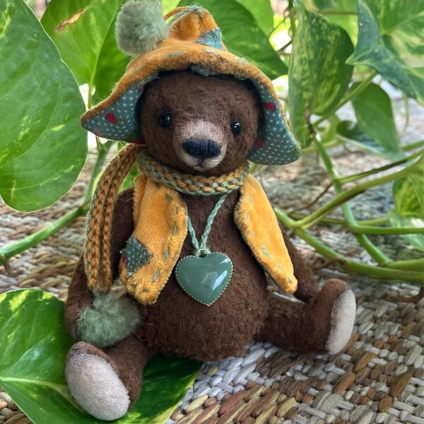 Brown Teddy Bear in Scandinavian Style. A Toy for Lovers of Forest ...