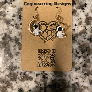 Little Ms Engineer Vinyl Sticker. Steminist Holographic Decal Women and ...