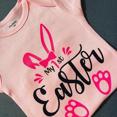 My First Easter Svg, Baby Girl Baby Boy, My First Easter Png, Cutting ...