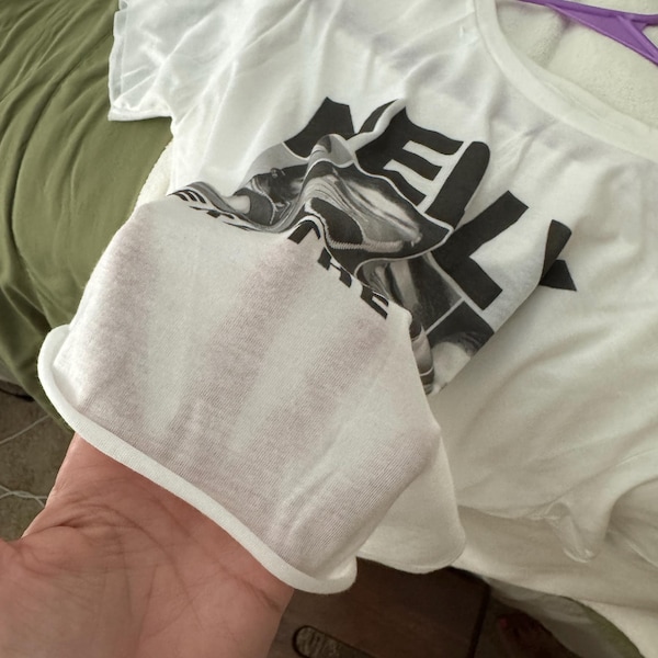 Nelly Concert Crop Top: Festival Style, Raw Hem - Etsy
