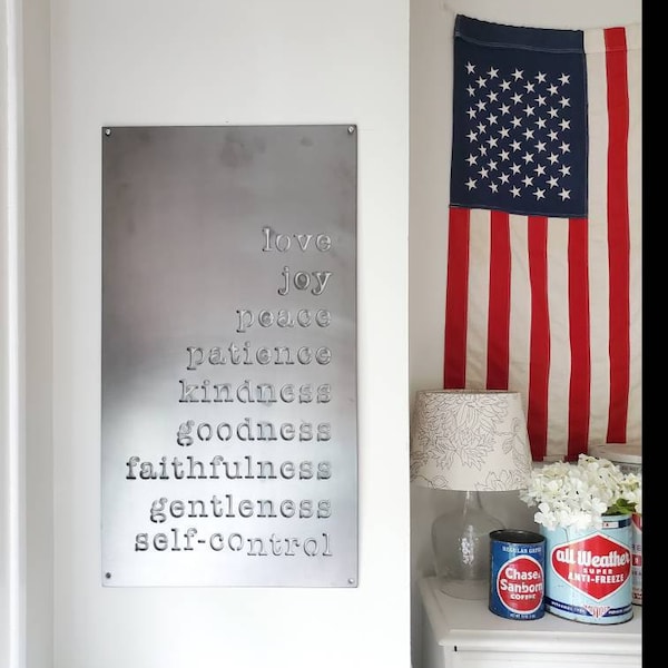 Fruits of the Spirit Wall Decor - Etsy
