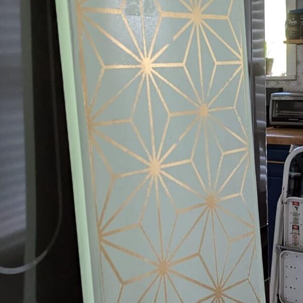 Marble Veins Backsplash Stencil Quick and Cost Effective Way to Update ...